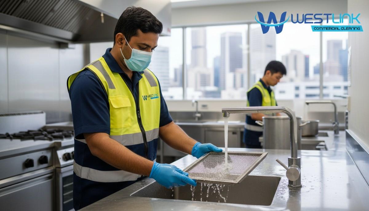 Correct Method for a Kitchen Range Hood Filters Cleaning